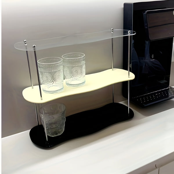 3-Tier Versatile Chic Tabletop Organizer - Detachable Perfume & Cup Ho – Ikeehome