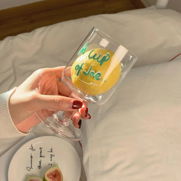 Creative Transparent Cup High Temperature Resistant High Borosilicate – Ikeehome