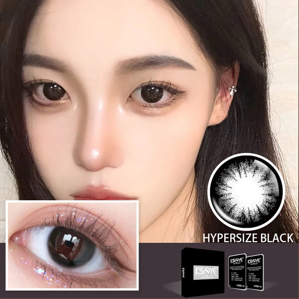Color Contact Lenses Yearly Multicolored Lenses for Eyes Gray Eye Cont ...