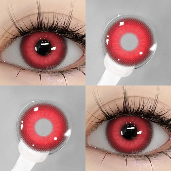 Fashion Colored Contact Lenses for Eyes 1Pair/2Pcs Purple Eye Lenses B ...