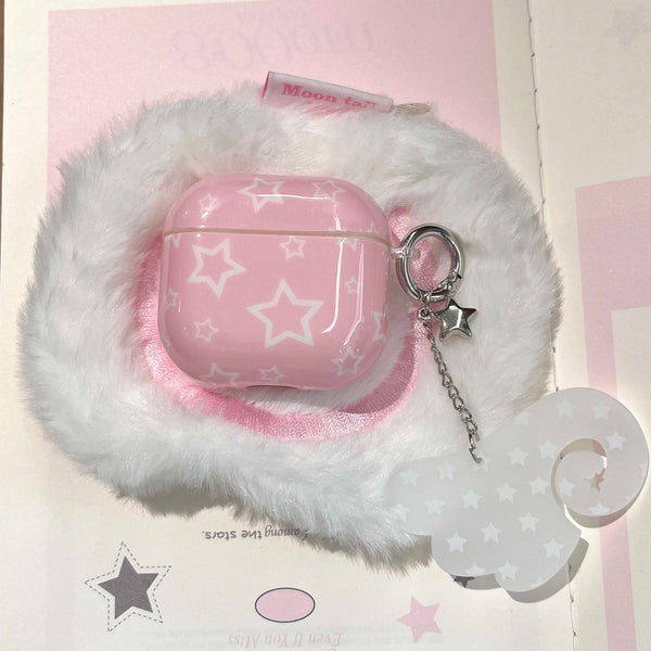3D Crystal Wing Star Earphone Case Protect For Airpods 1 2 3 4 Cover S ...