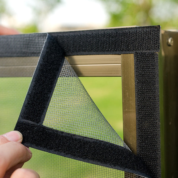 Insect Window Screen Mesh,Indoor Anti Fly Curtain Tulle Summer Invisib ...