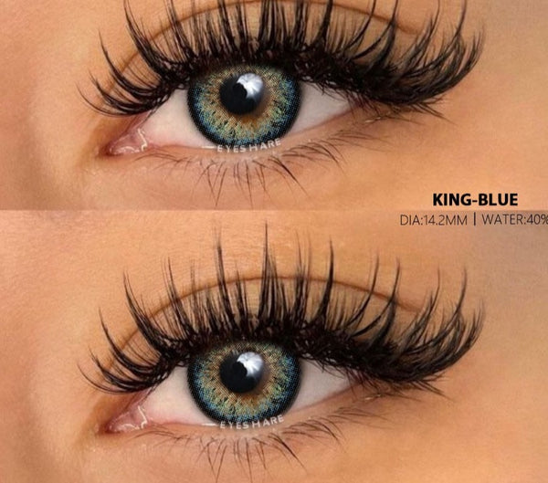 1 Pair Natural Color Lens Eyes Yearly Color Contact Lenses for Eyes Be ...