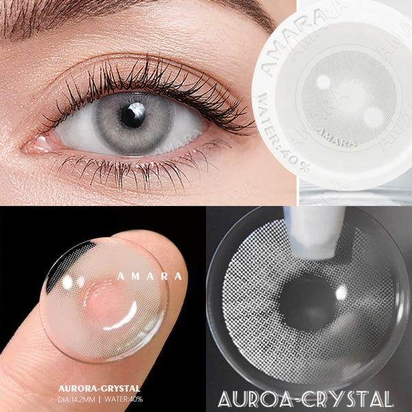 Natural Color Lens Eyes 1Pair Color Contact Lenses For Eyes Beauty Con ...